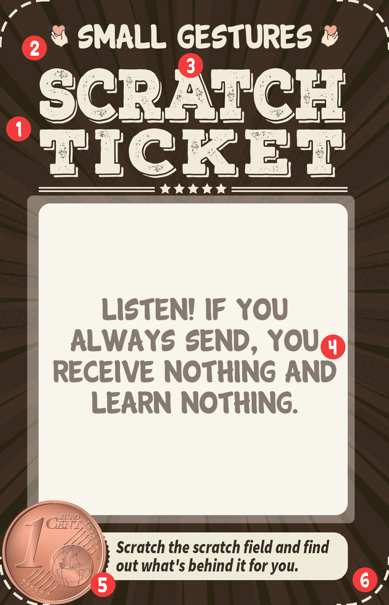 Sutogu - Physical individual scratch tickets for every occasion